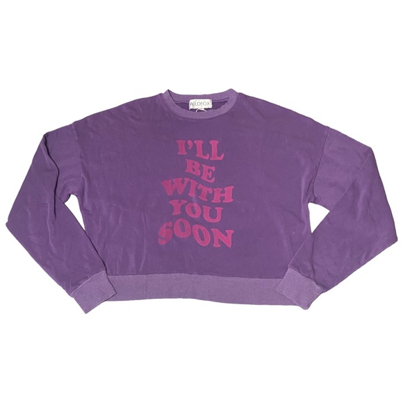 Wildfox | Tops | Nwt Wildfox She Said Fifi Sweatshirt Rare Sample ...